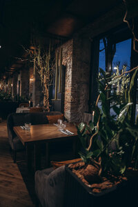 Blon-ogon (ulitsa Lenina No:2), restoran  Smolensk'ten