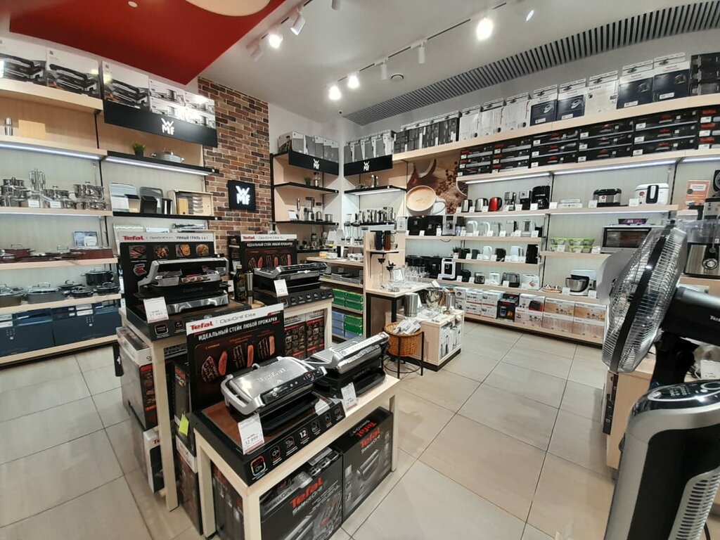 Züccaciye mağazaları Tefal, Krasnoyarsk, foto