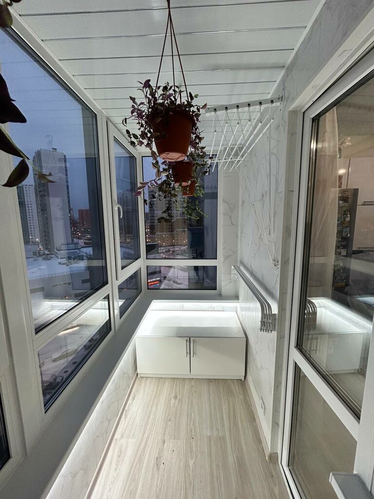 Glazing of balconies and loggias Specbalkon, Saint‑Petersburg, foto