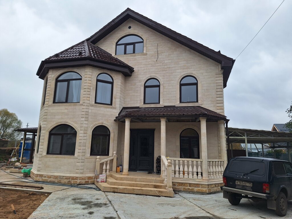 Kaplama malzemeleri Дагестанский камень, Moskova ve Moskovskaya oblastı, foto