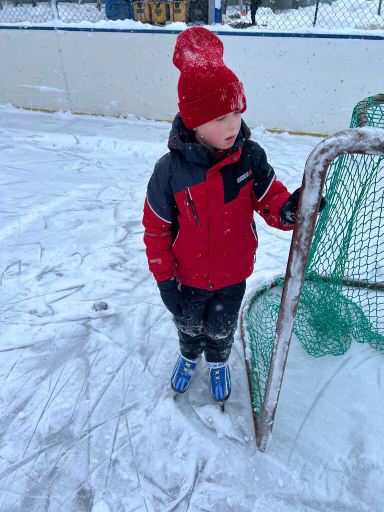 Buz pateni pistleri Ice rink, Şçerbinka, foto
