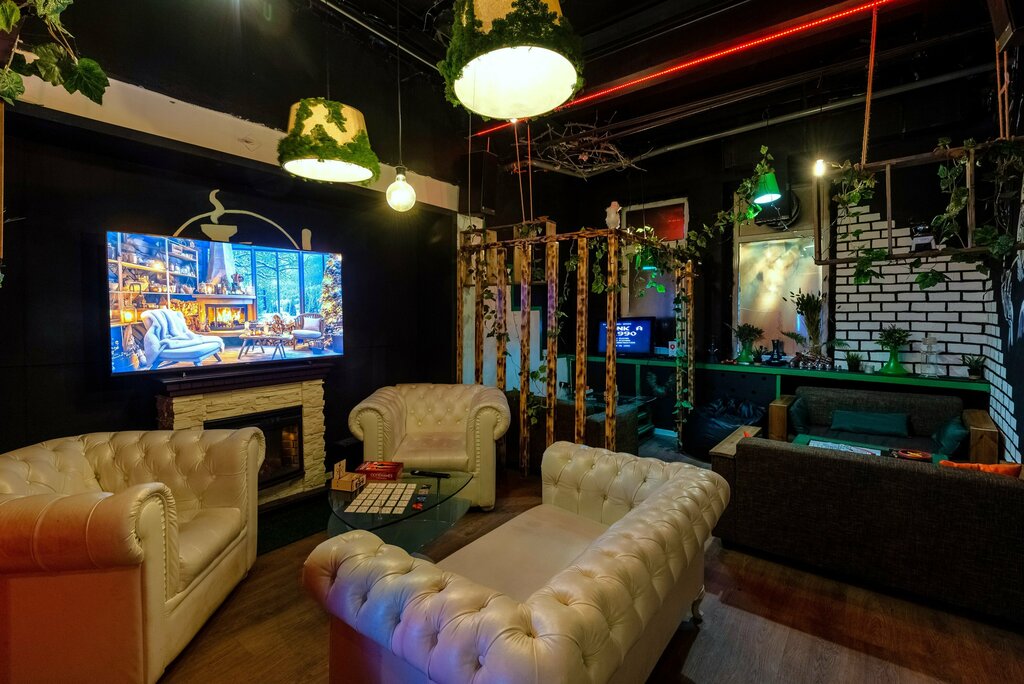 Nargile kafeler S. L. O. N. lounge bar, Saint‑Petersburg, foto