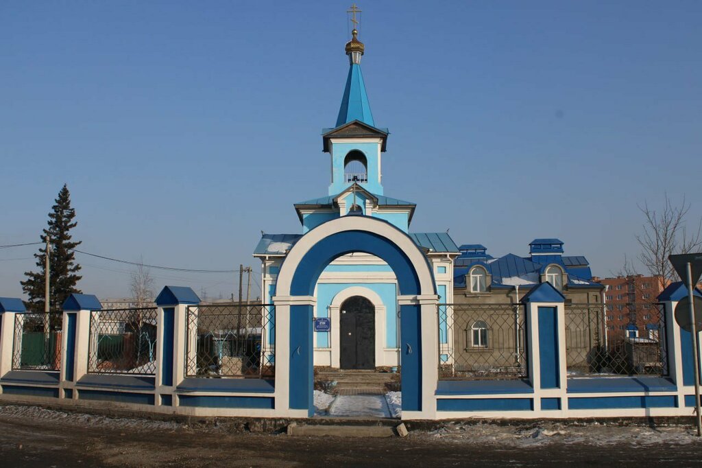 Ortodoks kiliseleri Church of the Icon of Our Lady Unexpected Joy, Krasnoyarski krayı, foto