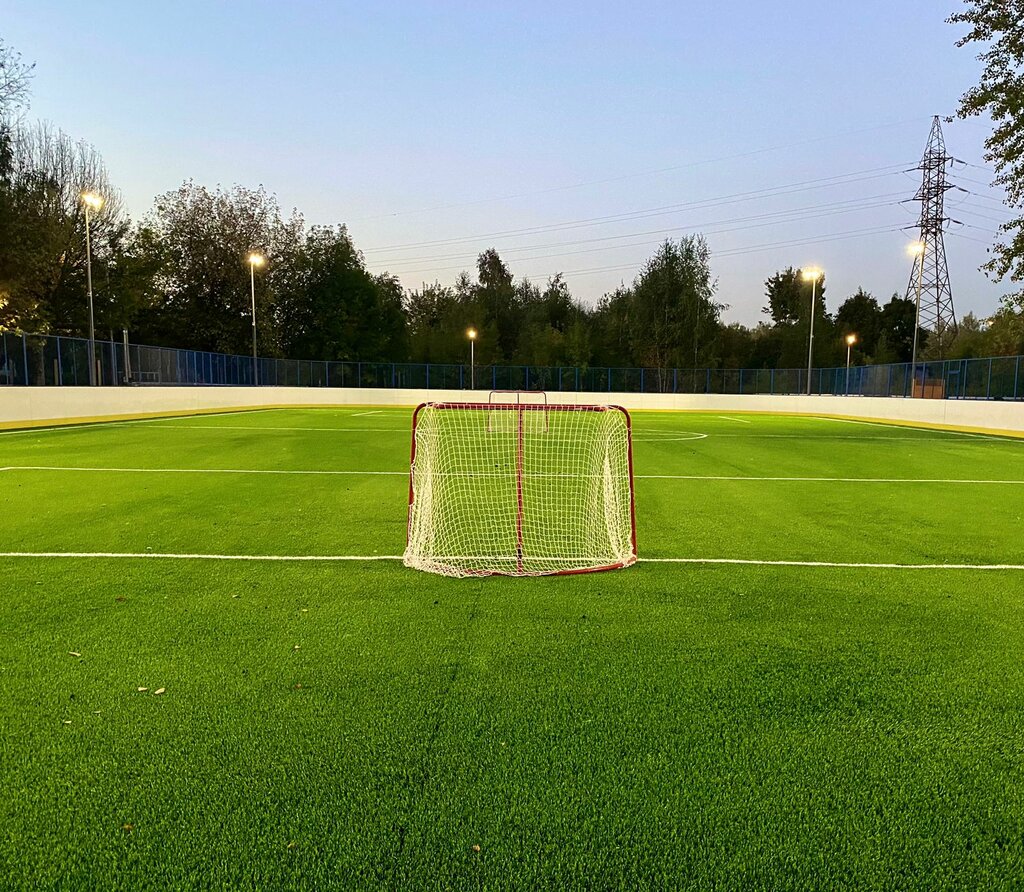 Spor alanı Хоккейная площадка, Şçerbinka, foto