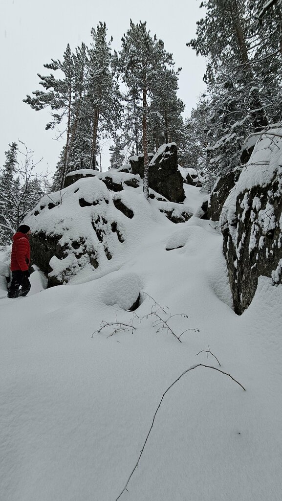 Dağ zirvesi Скала, Sverdlovskaya oblastı, foto