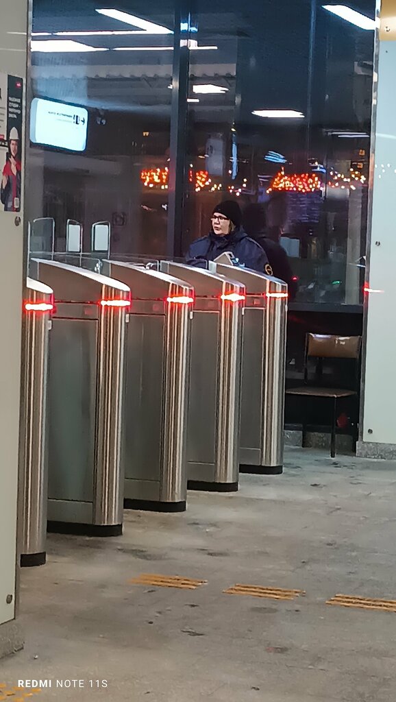 Toplu taşıma durağı MCD Setun, Moskova, foto