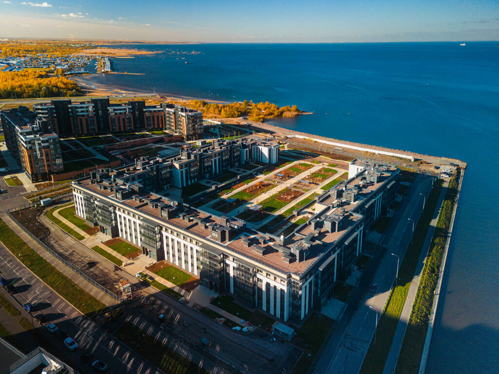 Yeni yerleşim alanlarındaki daireler ЖК Riviera club, Saint‑Petersburg, foto