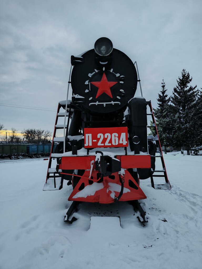 Teknoloji anıtı Паровоз серии Л, Morşansk, foto