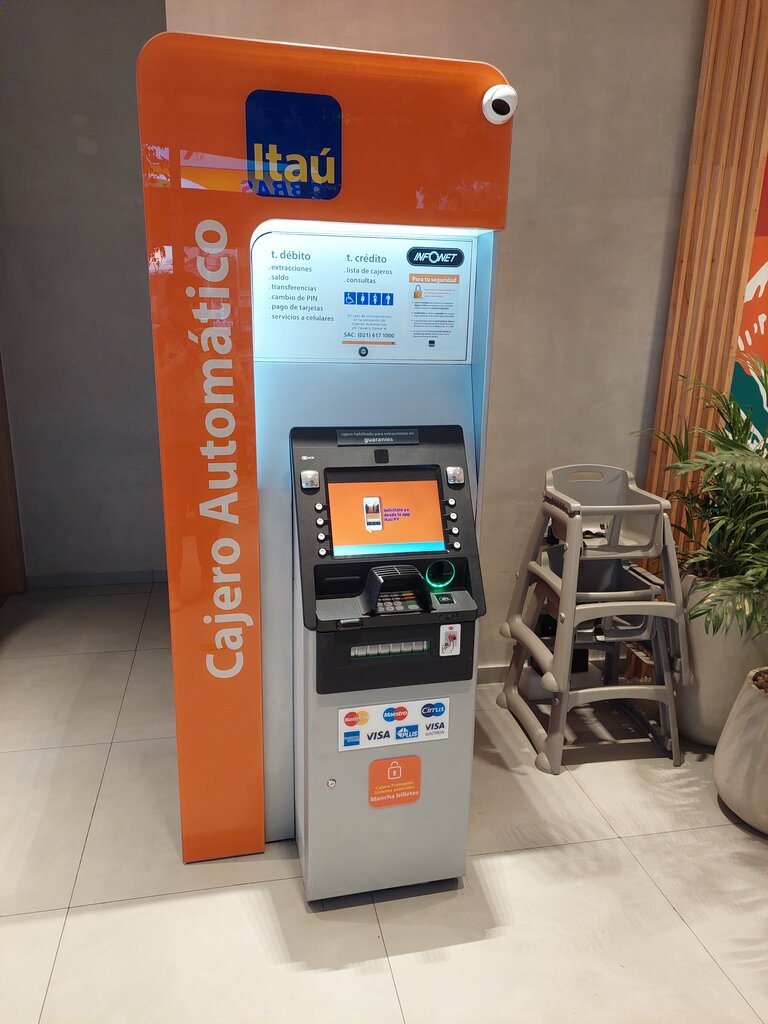 ATM'ler Itaú, Asunción, foto