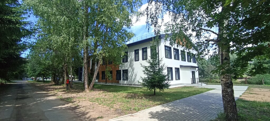 Yaz kampı Studenchesky lager Niu VShE Ruza, Moskova ve Moskovskaya oblastı, foto