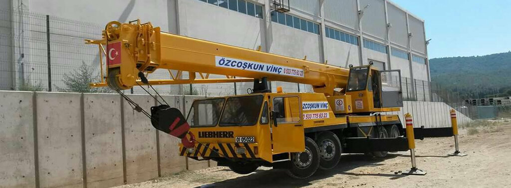i̇nşaat ekipmanı kiralama Özcoşkun Vinç İzmir, İzmir, foto