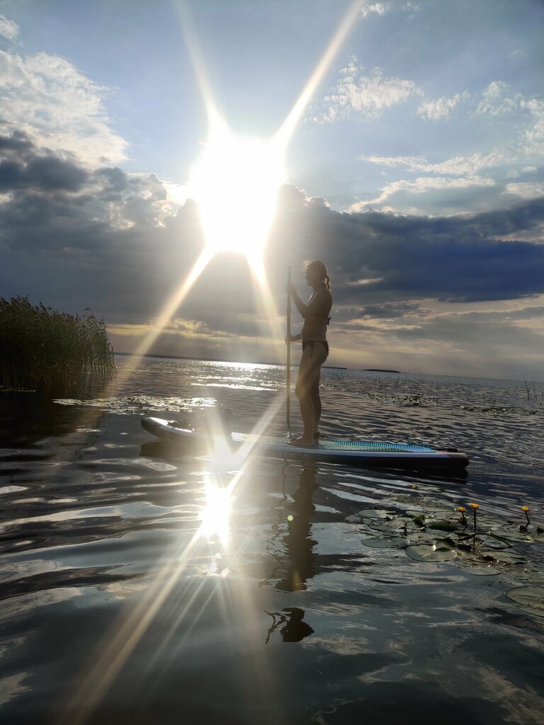 Kürek sörfü Вот Сап, Saint‑Petersburg ve Leningradskaya oblastı, foto
