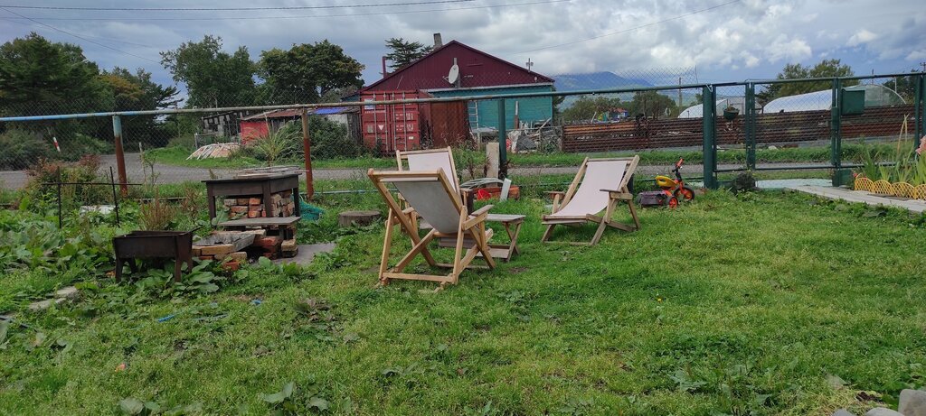 Konuk evi Yula, Sahalin Bölgesi, foto