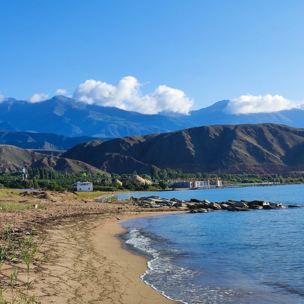 Resort oteller, tesisler I Kol, Issık Göl İli, foto