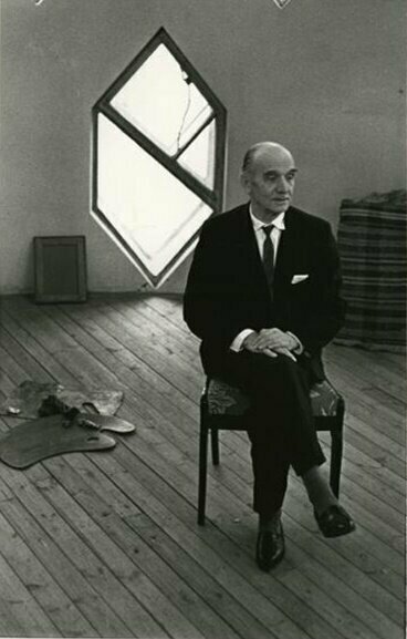 Ünlü kişilerin mezarları Архитектор Константин Степанович Мельников и его супруга, Moskova, foto