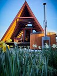 A-frame (Krivaya ulitsa No:26, stanitsa Abadzekhskaya), konuk evi  Adıge Cumhuriyeti'nden