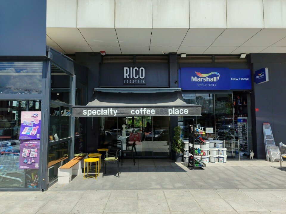Kahve dükkanları Rico Roasters Coffee, İstanbul, foto