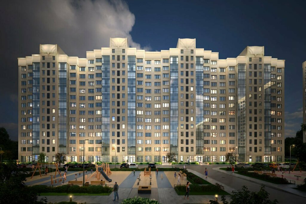 Konut blokları ZhK Molodezhny, Moskova ve Moskovskaya oblastı, foto