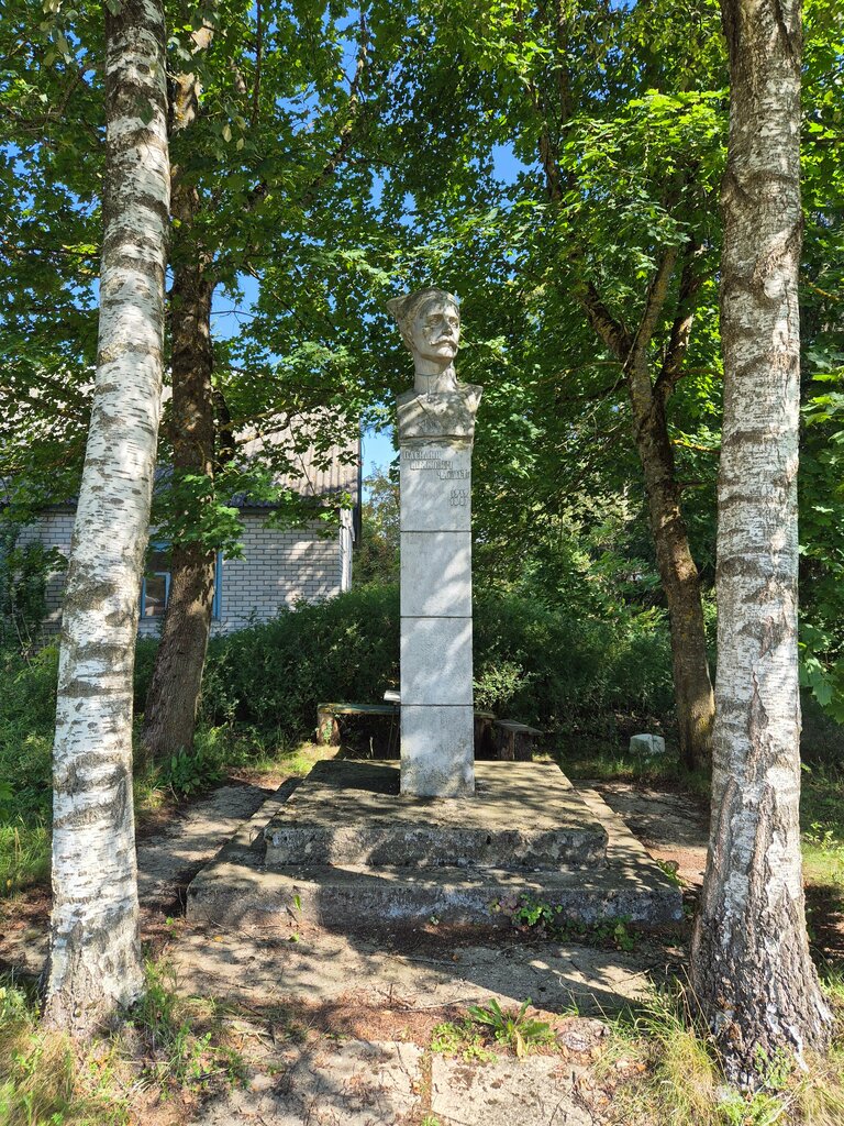 Anıt, heykel Василий Иванович Чапаев, Vitebskaya oblastı, foto