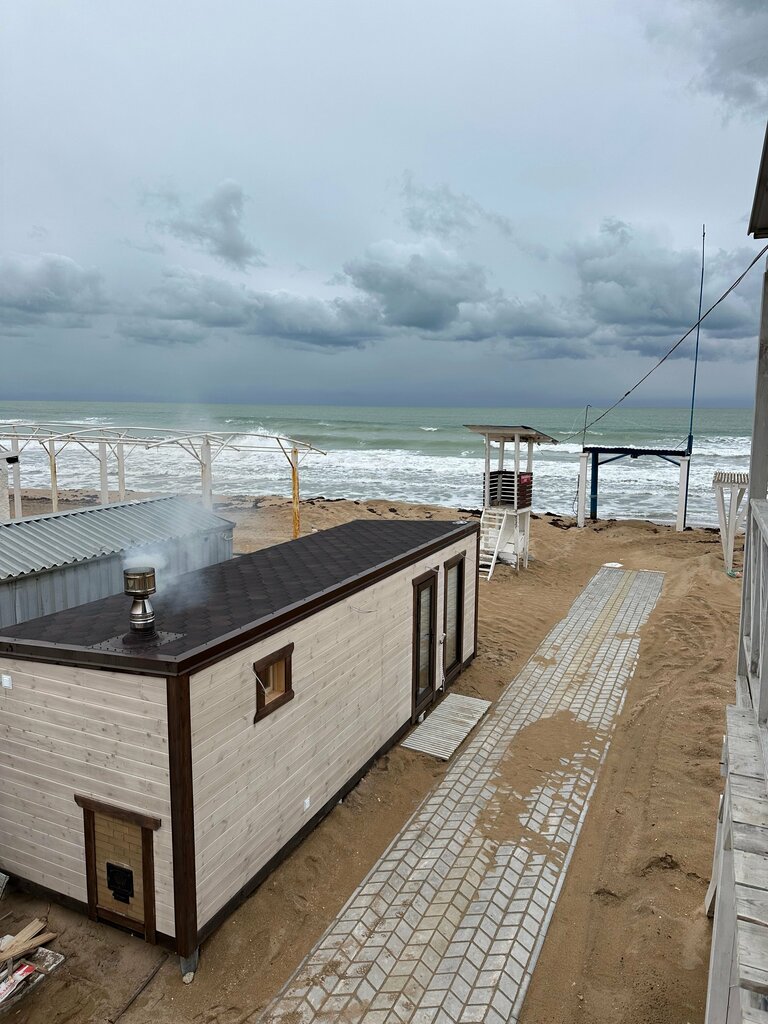 Hamamlar Баня на берегу моря, Yevpatorya, foto