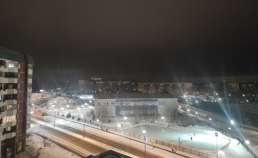Buz pateni pistleri Ice rink, Puşçino, foto