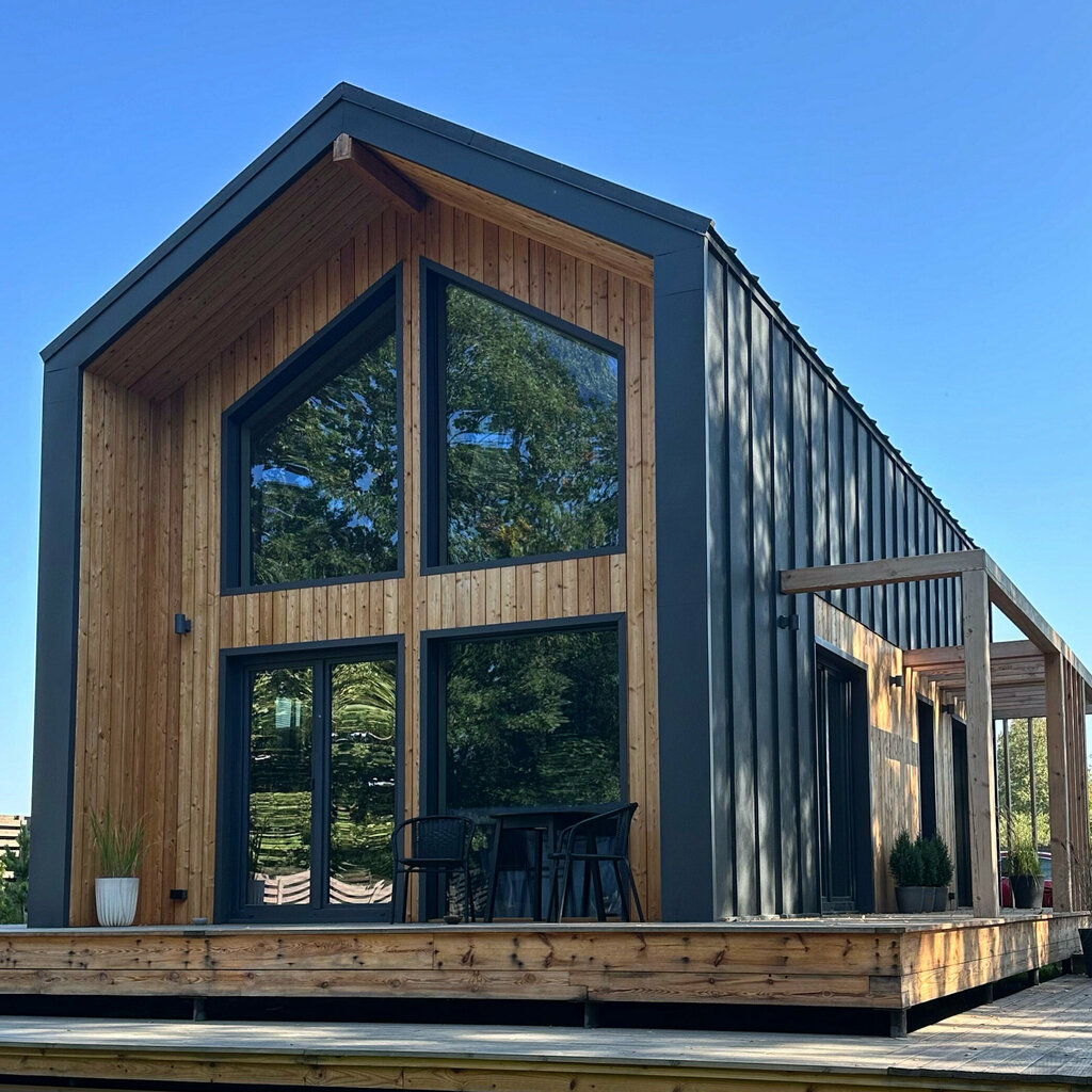 Resort oteller, tesisler A. Barnhouse, Mogiliovskaya oblastı, foto