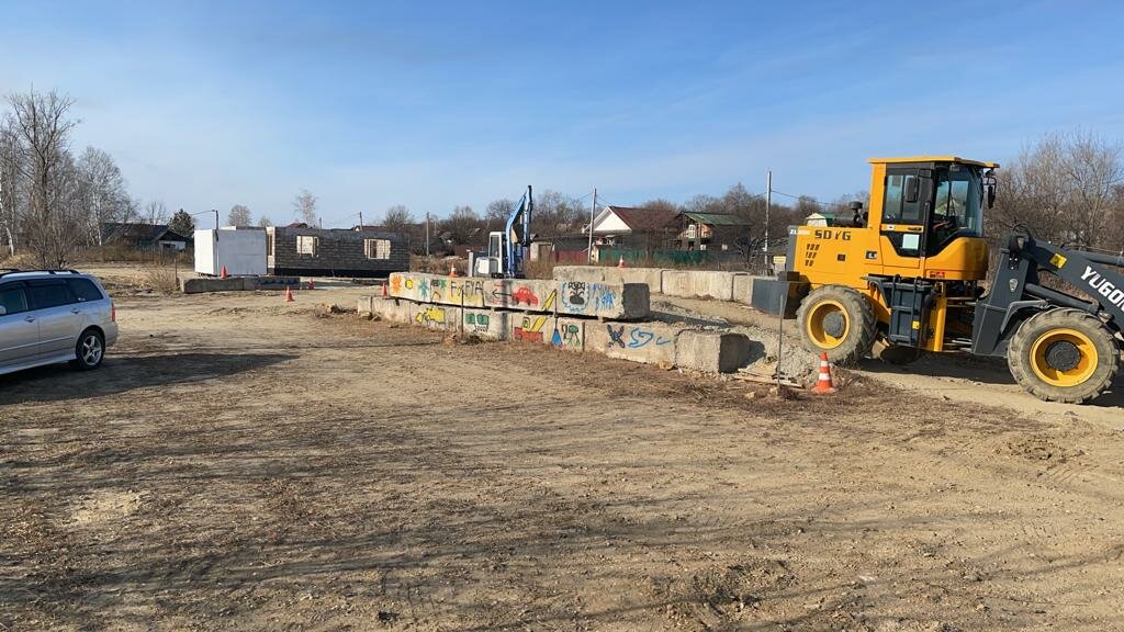 Ehliyet sınav alanı Площадка для вождения, Blagoveshchensk, foto