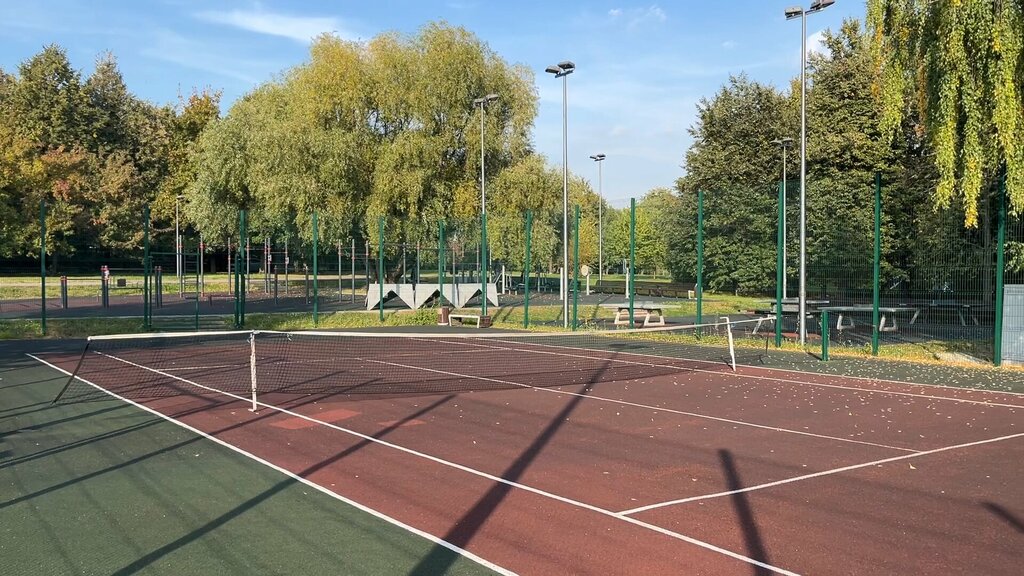 Tenis kortu Tennis court, Moskova, foto