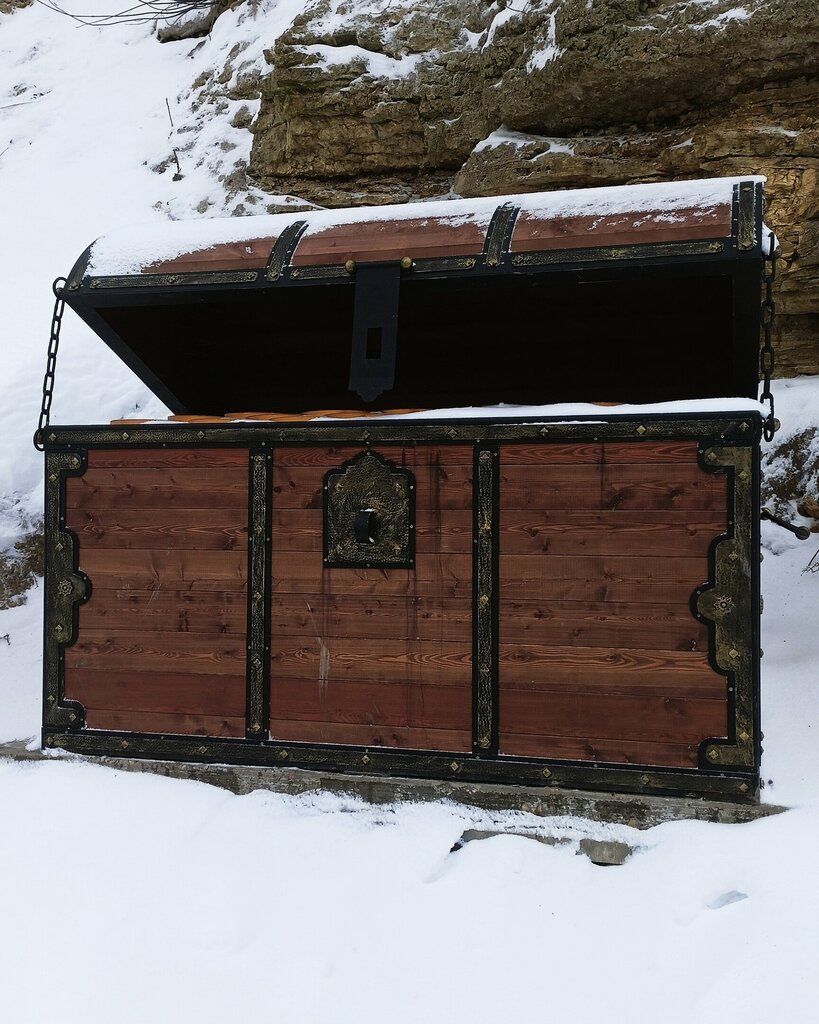 Turistik yerler Сундук с сокровищами Тяпки, Lebedian, foto