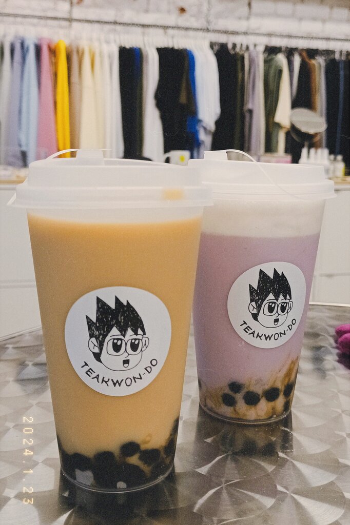Kafe Teakwon-do bubble tea, Kazan, foto