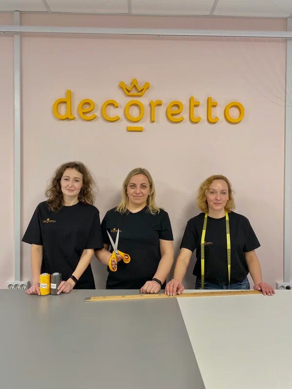 Perde ve korniş üreticileri Decoretto, Minsk, foto
