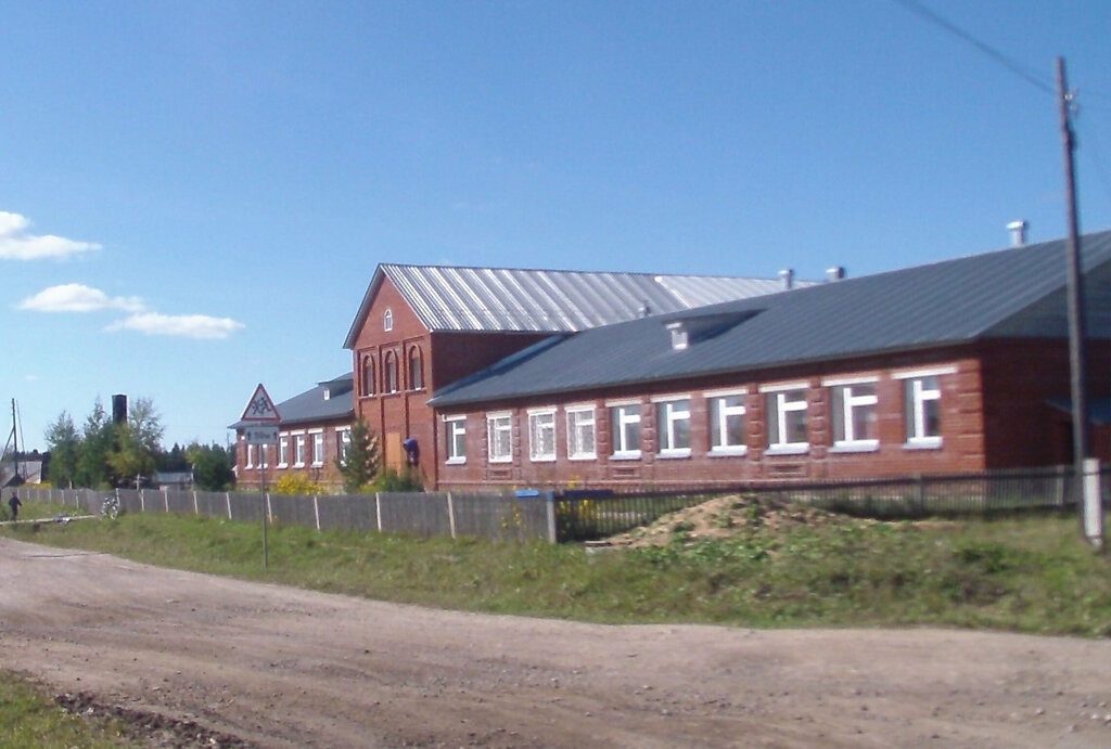 Ortaokul Рассолёнковская средняя общеобразовательная школа, Permski krayı, foto