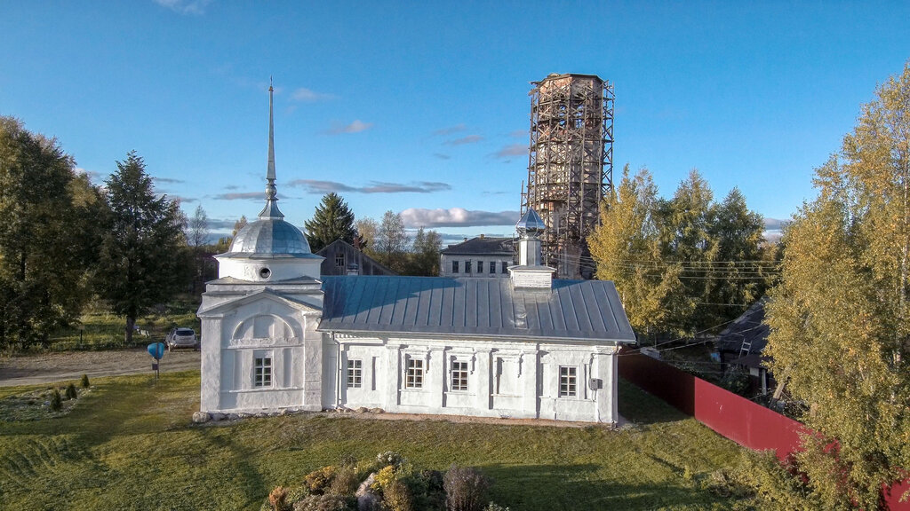 Manastır Bogoroditse-Rozhdestvensky Syamsky monastyr, Vologodskaya oblastı, foto