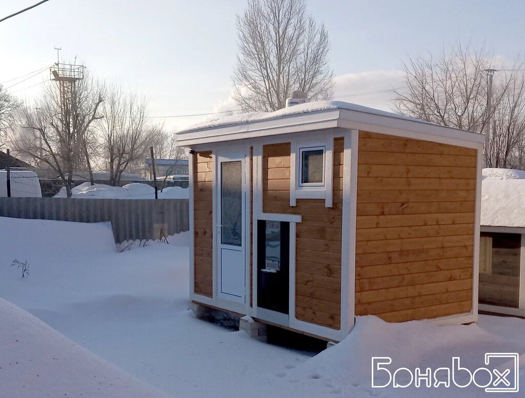 Hamam ve sauna inşaatı BaniaBOX, Balakovo, foto