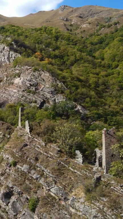 Turistik yerler Крепость Бейкхел, Çeçen Cumhuriyeti, foto