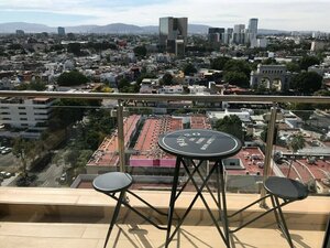 Minerva Zone Apartment Super Vista Fully Equipped Pool 3 Rec 6pp TV Wifi Aa (Jalisco, Guadalajara, Duque de Rivas), otel  Guadalajara'dan
