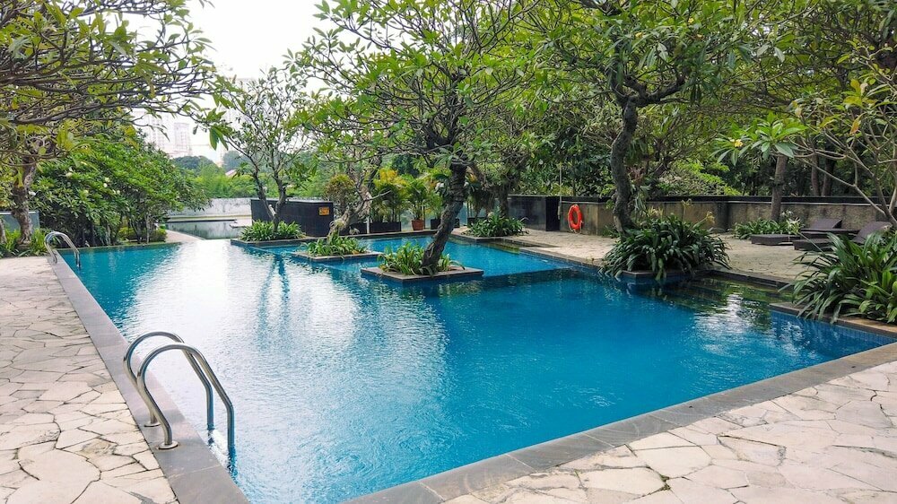 Otel Modern and Luxurious 2br Dharmawangsa Essence Apartment, Cakarta, foto