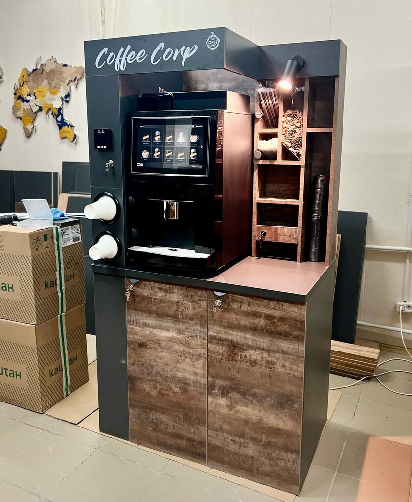 Çay-kahve makinaları, otomatları CoffeeCorp, Omsk, foto