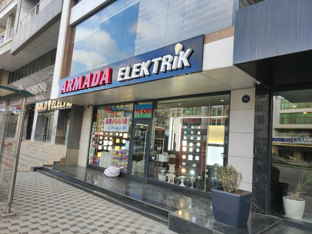 Elektrik ve elektrikli ürün mağazası Armada Elektrik, Bakü, foto