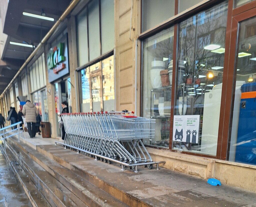 Ödeme terminali Mpay, Bakü, foto