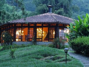 Hotel Fazenda Auberge Suisse (Rio de Janeiro, Município do Rio de Janeiro, Rua Dezoito de Outubro), otel  Rio de Janeiro'dan