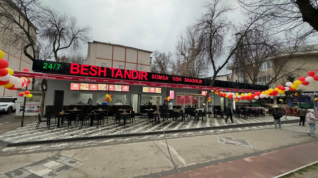 Kafe Besh Tandir, Taşkent, foto