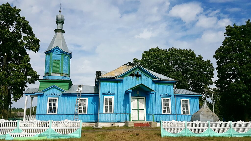 Ortodoks kiliseleri Свято-Николаевская церковь, Brestskaya oblastı, foto