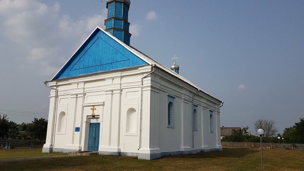 Ortodoks kiliseleri Church of the Nativity of Our Lady in Subaty, Brestskaya oblastı, foto