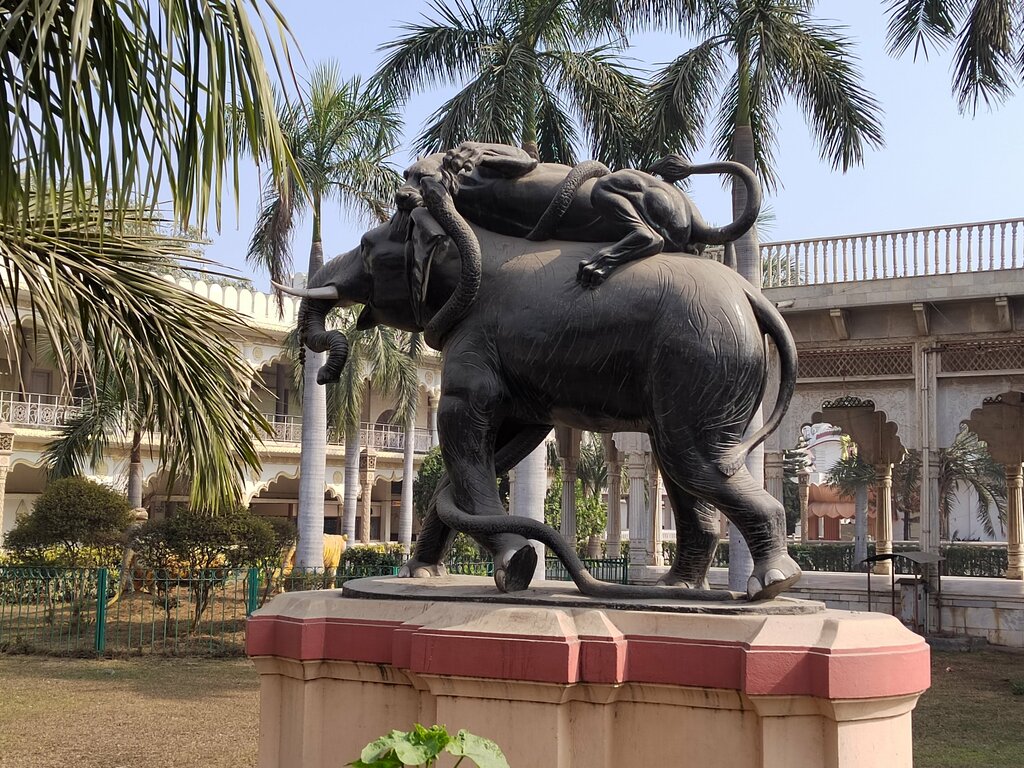 Pagoda Chhatarpur Temple, Delhi, foto