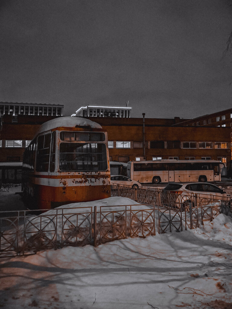 Teknoloji anıtı Трамвай ЛМ-68М, Saint‑Petersburg, foto