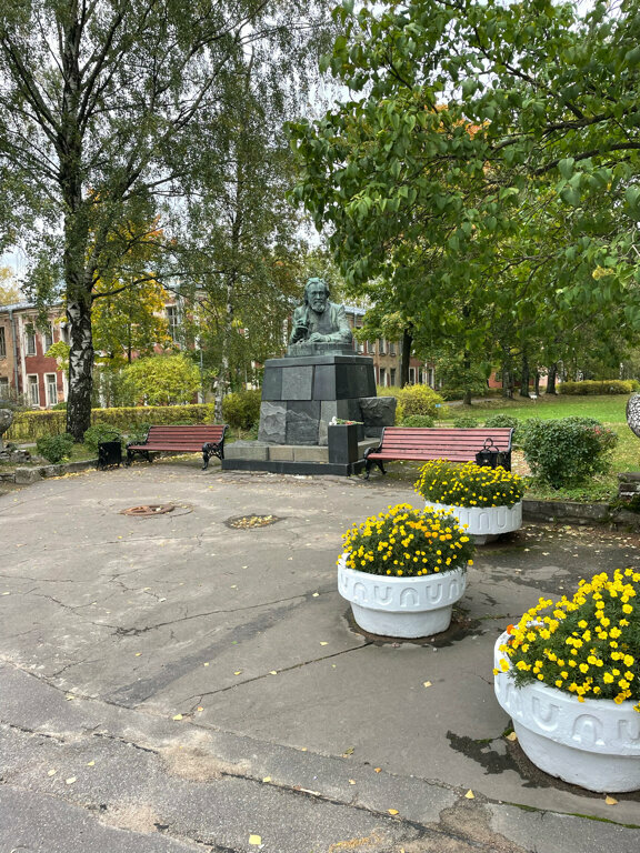 Anıt, heykel И.И. Мечников, Saint‑Petersburg, foto