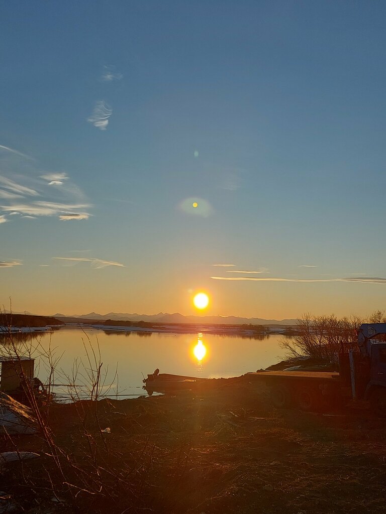 Balık çiftçiliği ve toptancıları Сезонная рыбоперерабатывающая база Хайлюля, Kamçatski krayı, foto