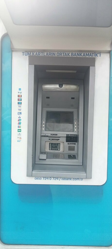 ATM'ler Türkiye İş Bankası Bankamatik, İstanbul, foto