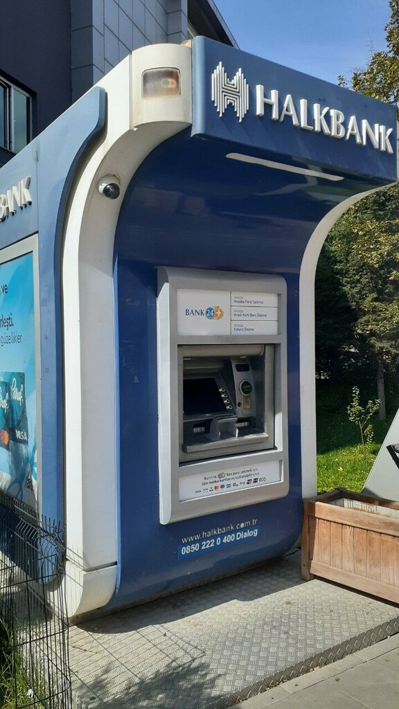ATM'ler Halkbank ATM, Ankara, foto